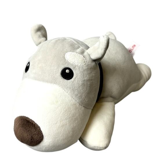 Miniso | Toys | Miniso Life Schnauzer Plush Squishy Puppy Dog Soft ...